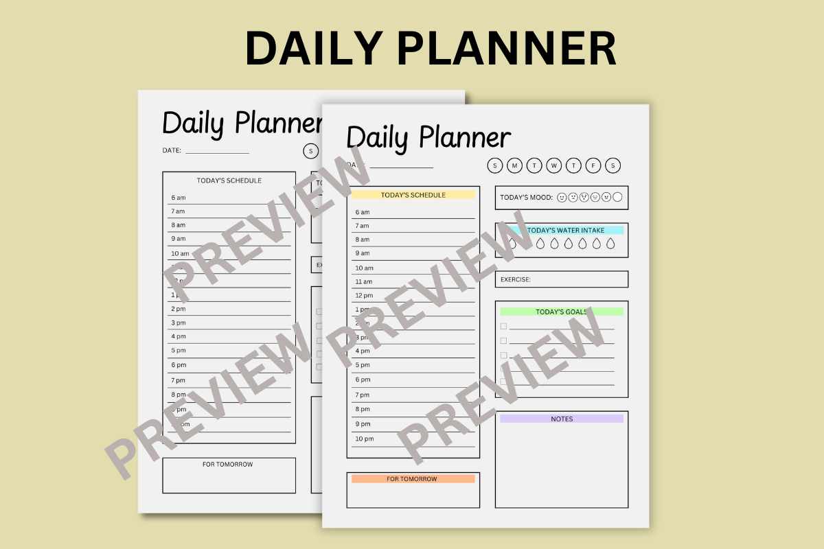 Stay Organized with This Daily Planner | Jens Helpful Tips